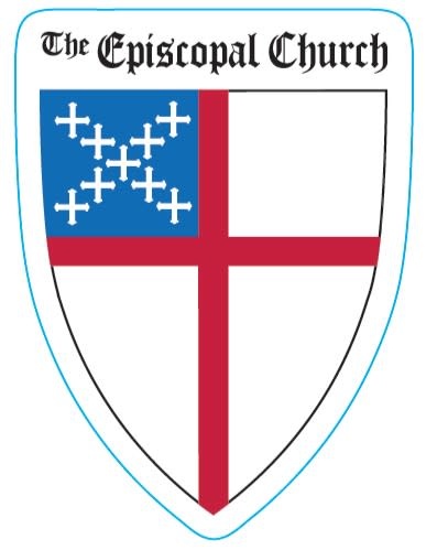 Episcopal Church Window Decal (Outside) - The Cathedral Bookstore