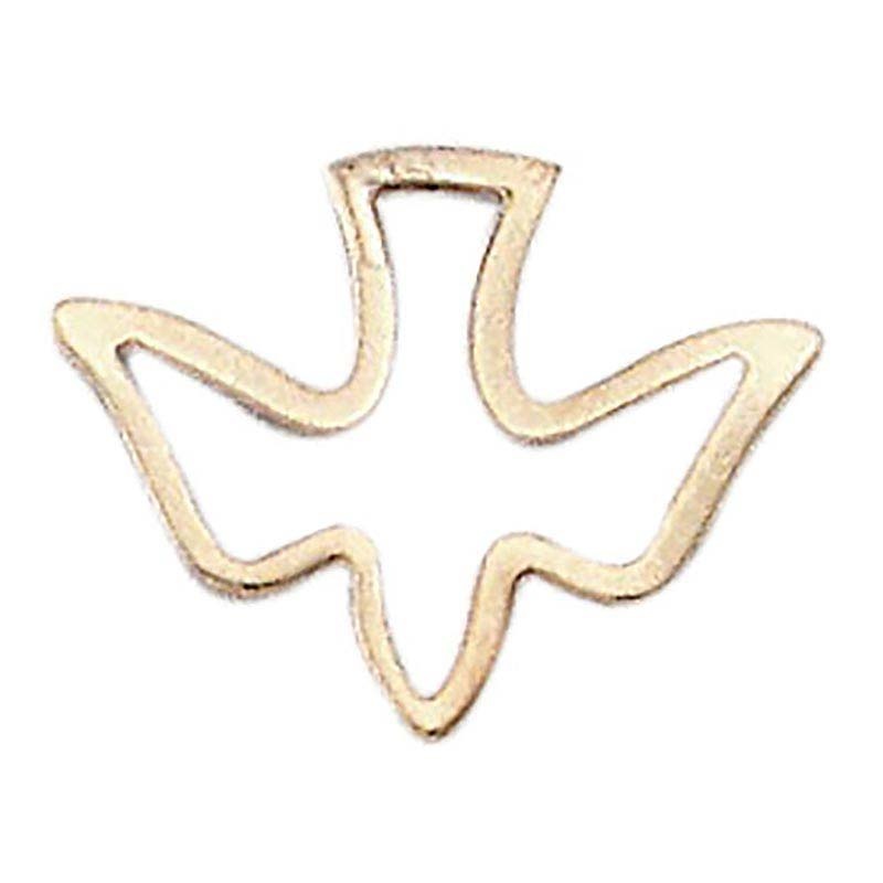 Holy Spirit Lapel Pin Gold Plated 1" - The Cathedral Bookstore