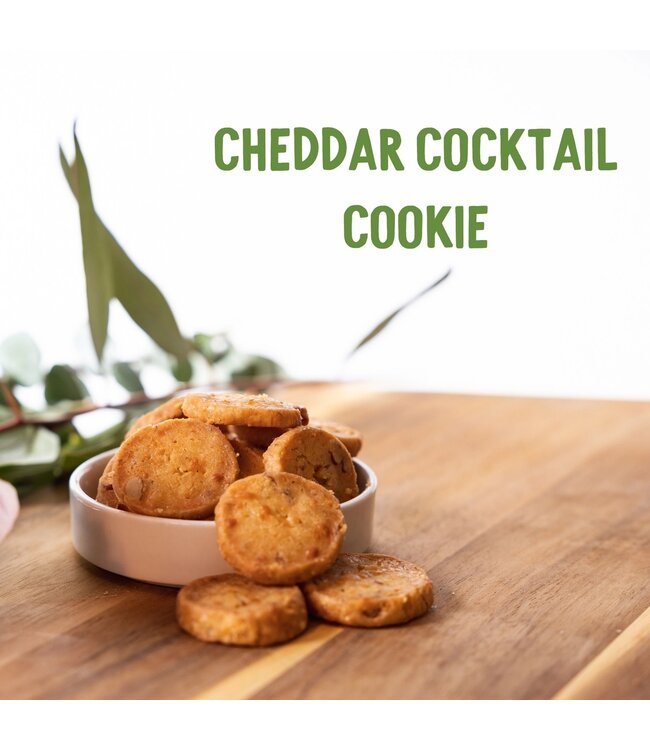 Georgia Gift Tin Cheddar Cocktail Cookies - The Cathedral Bookstore