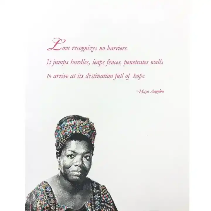 Maya Angelou Card - The Cathedral Bookstore