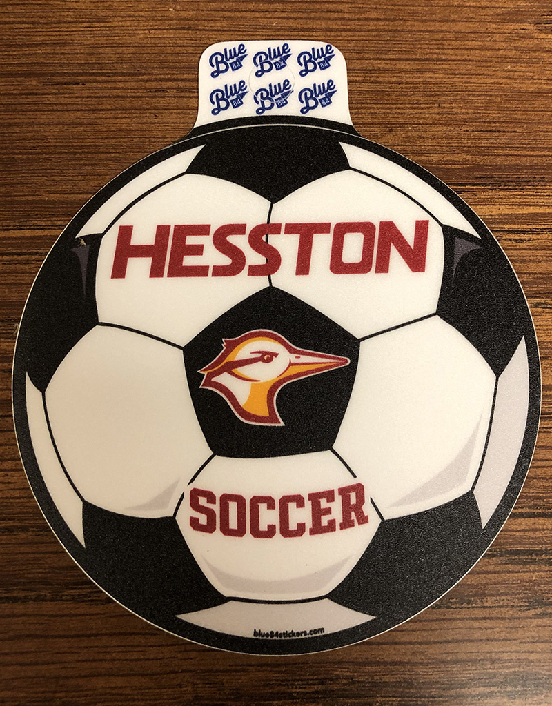 HC Sticker Soccer - Hesston College