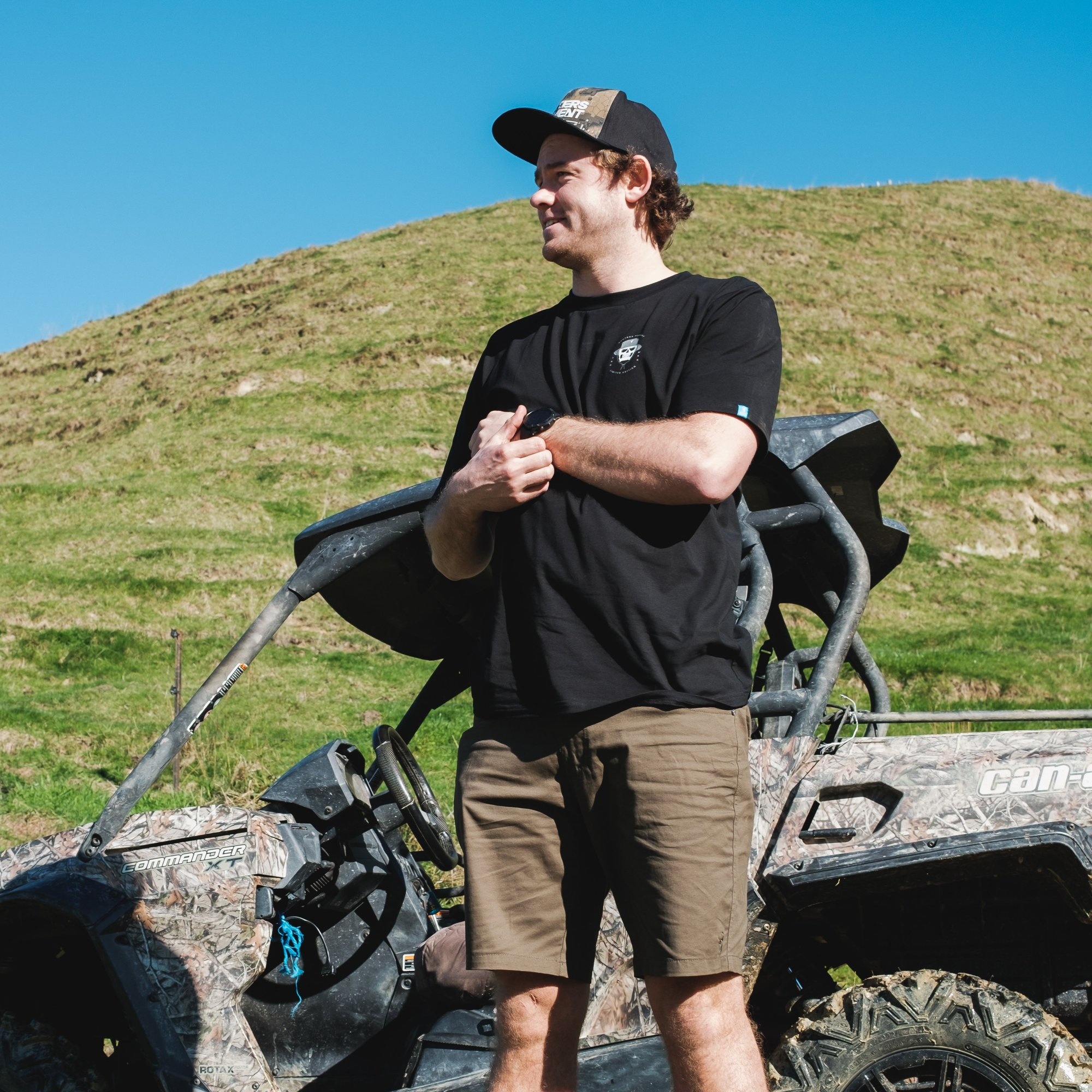 HUNTERS ELEMENT RAKAIA SHORTS KHAKI - Gunco Sports