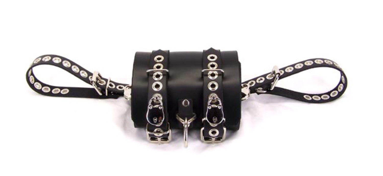 Hardcore Leather Armbinder | Bondage Restraint | BDSM Gear | Axovus ...