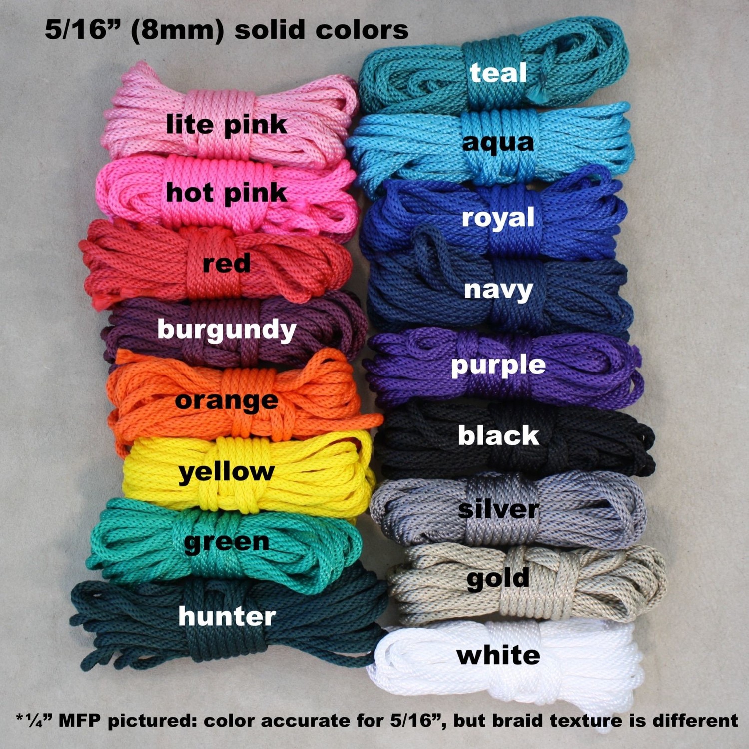 Agreeable Agony 30' Nylon Bondage Rope | Bondesque