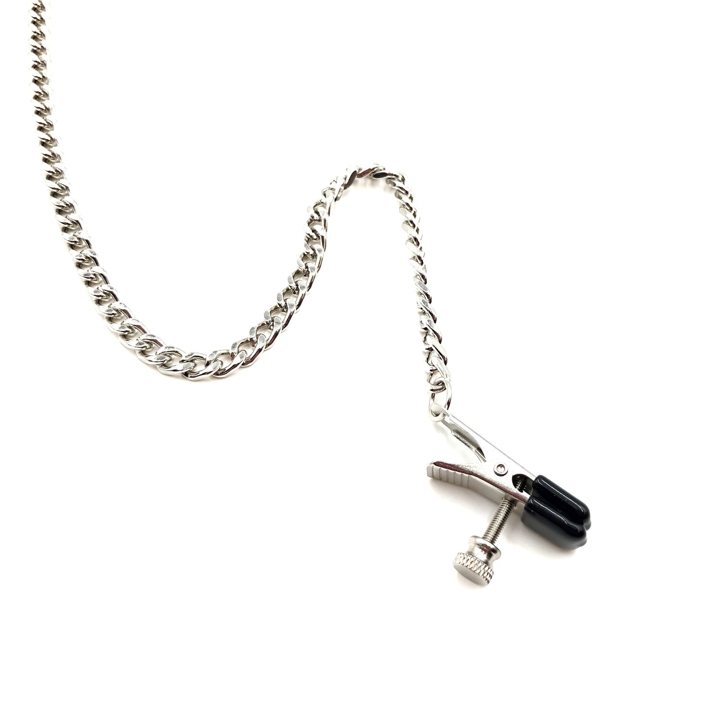 Adjustable Broad Tip Clamps - Jewel Chain SPF-01 | Spartacus | Bondesque