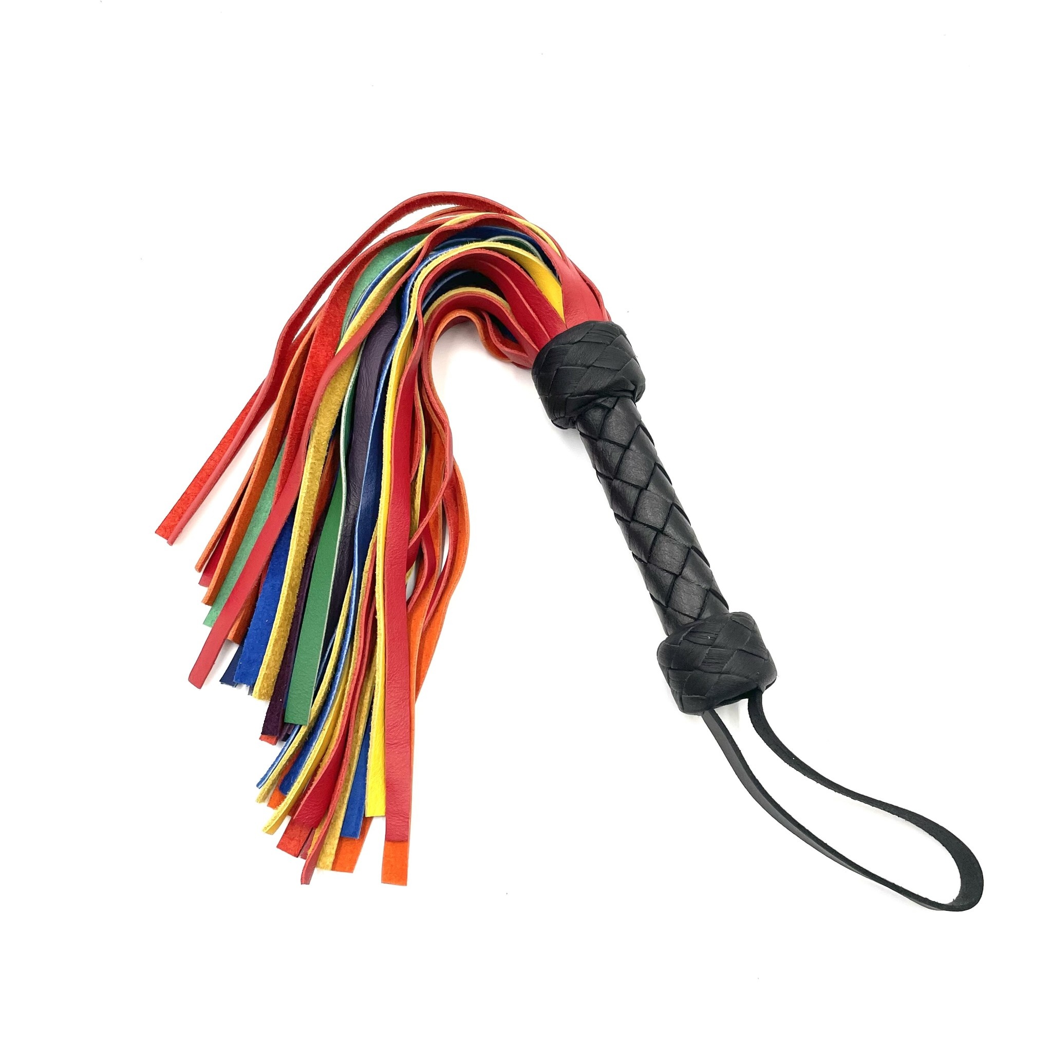 Cowhide Short Leather Floggers | BDSM Gear | WIAN Studios Floggers ...