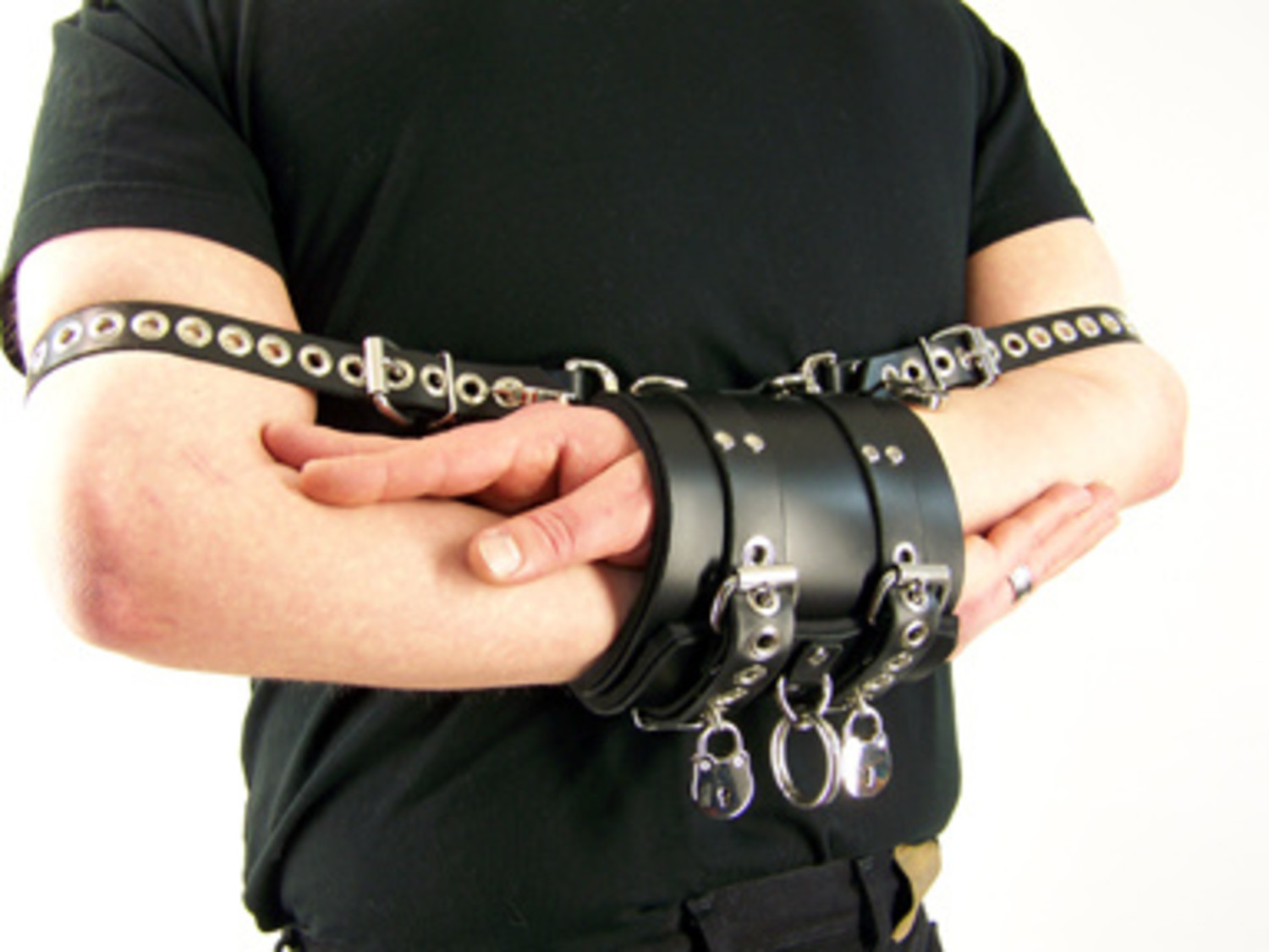 Hardcore Leather Armbinder | Bondage Restraint | BDSM Gear | Axovus ...