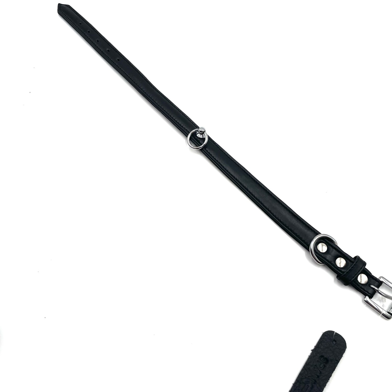 Simple Sub Leather Collar | BDSM Gear | Bondage Collars | Spanked ...