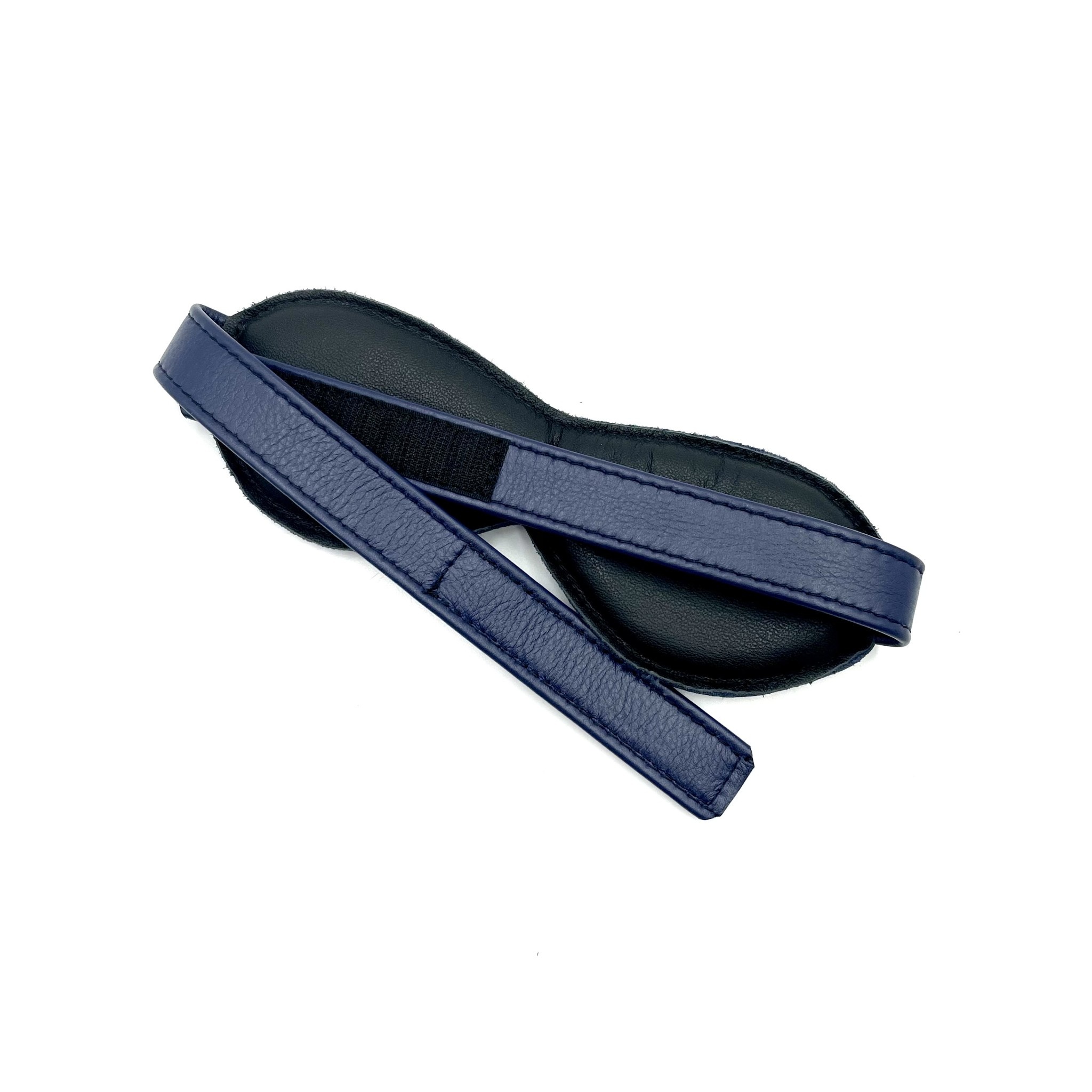 Padded Leather Blindfold by Aslan Leather - Bondesque