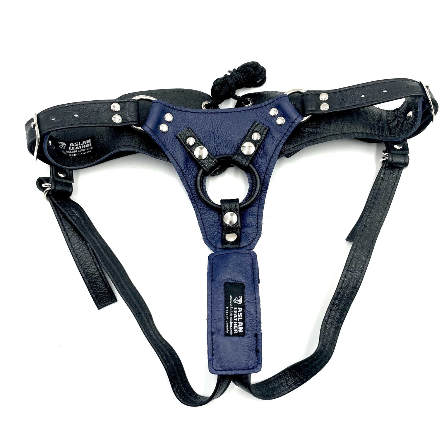 Jaguar Minx Strap On Harness by Aslan Leather | Bondesque | Bondesque