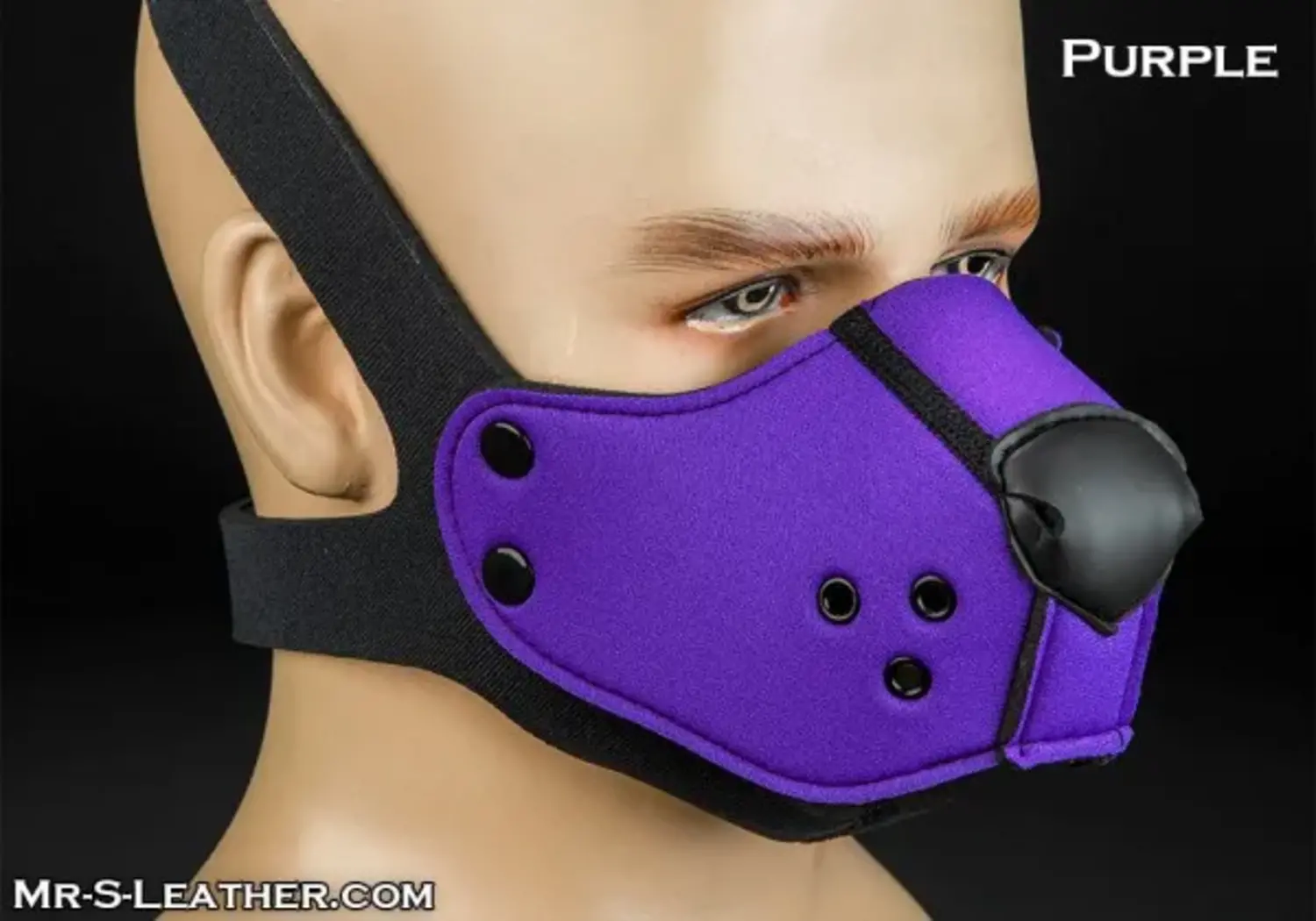Neoprene K9 Face Muzzle by Mr. S Leather | Bondesque | Bondesque