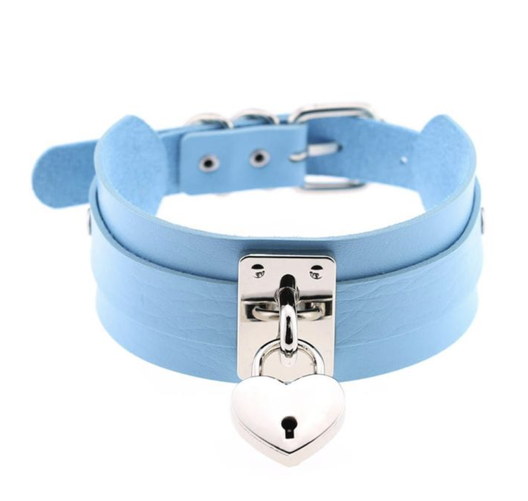 Fashionista Vegan choker with Lock | BDSM Restraints | Kulla | Bondesque