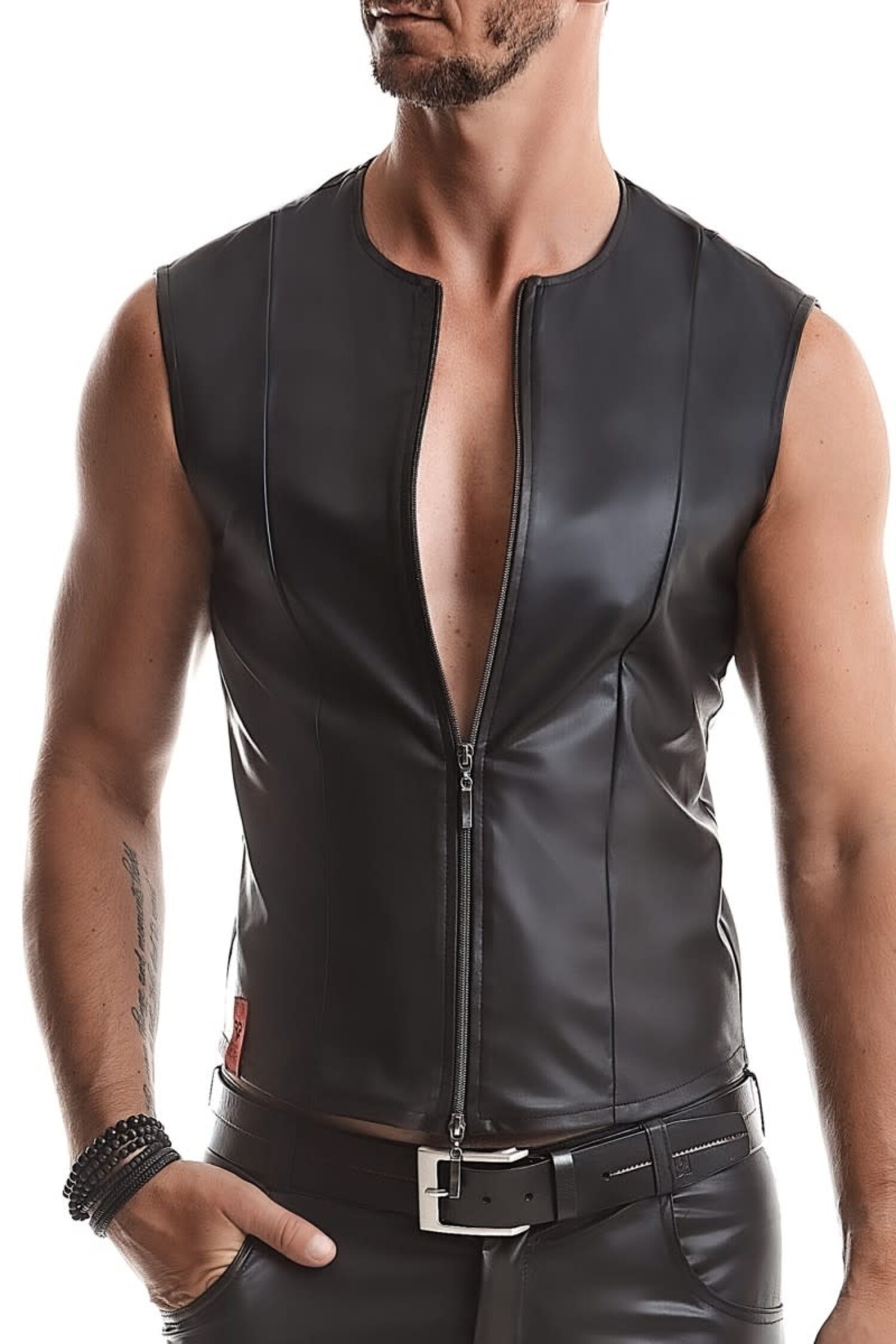 Wetlook Daddy Vest By Regnes | Bondesque