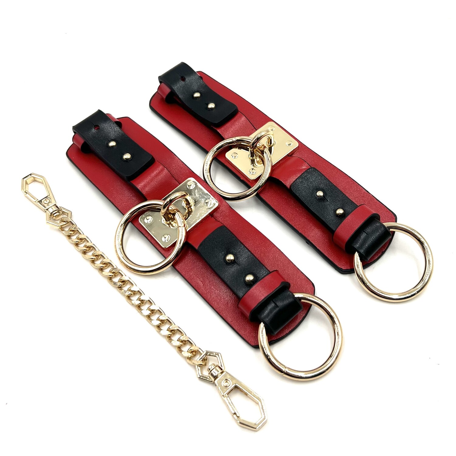 Bond Girl Wrist Cuffs Bdsm Vegan Restraints Kulla Bondesque