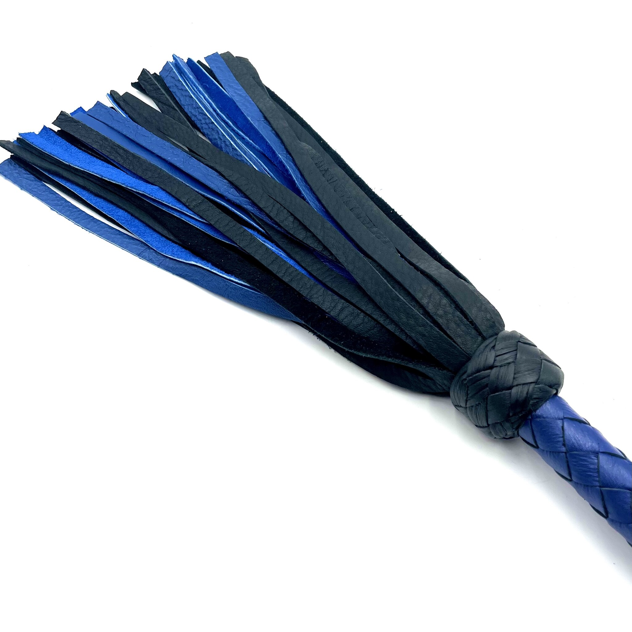 Elk and Cowhide short Floggers by Wian Studios - Bondesque