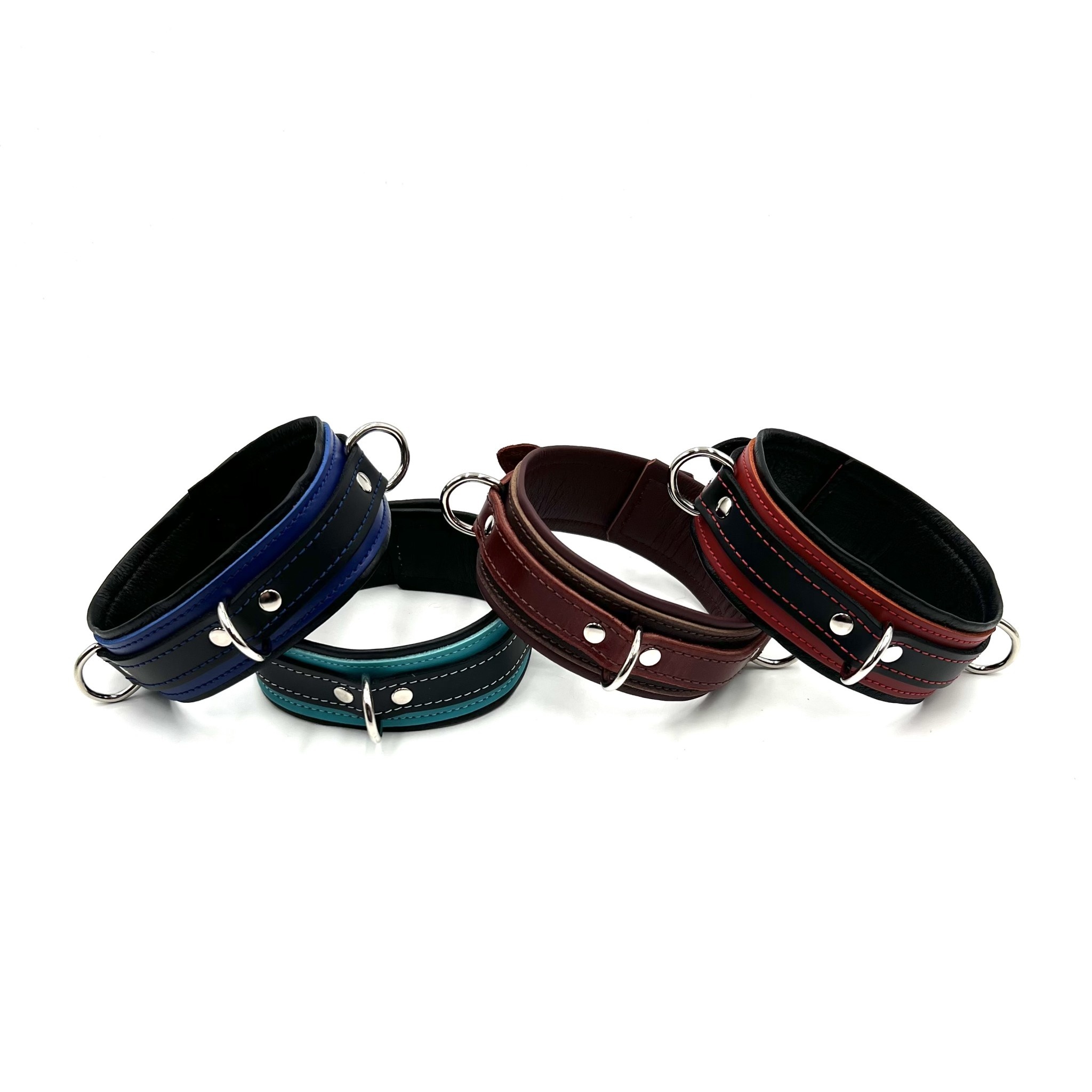 Leather Collar With Locking Buckle | KOOKIE INT'L | BDSM Collars ...