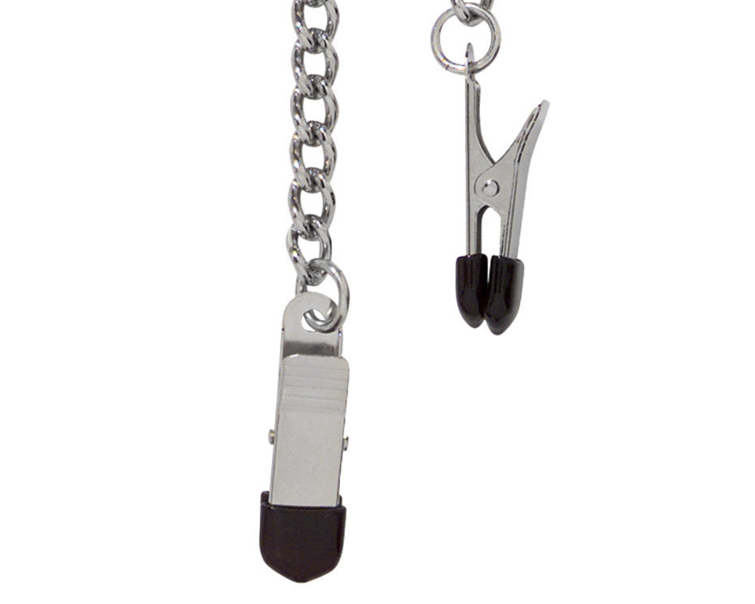 Broad Tip Clamp - non adjust W/ Chain By Spartacus - Bondesque