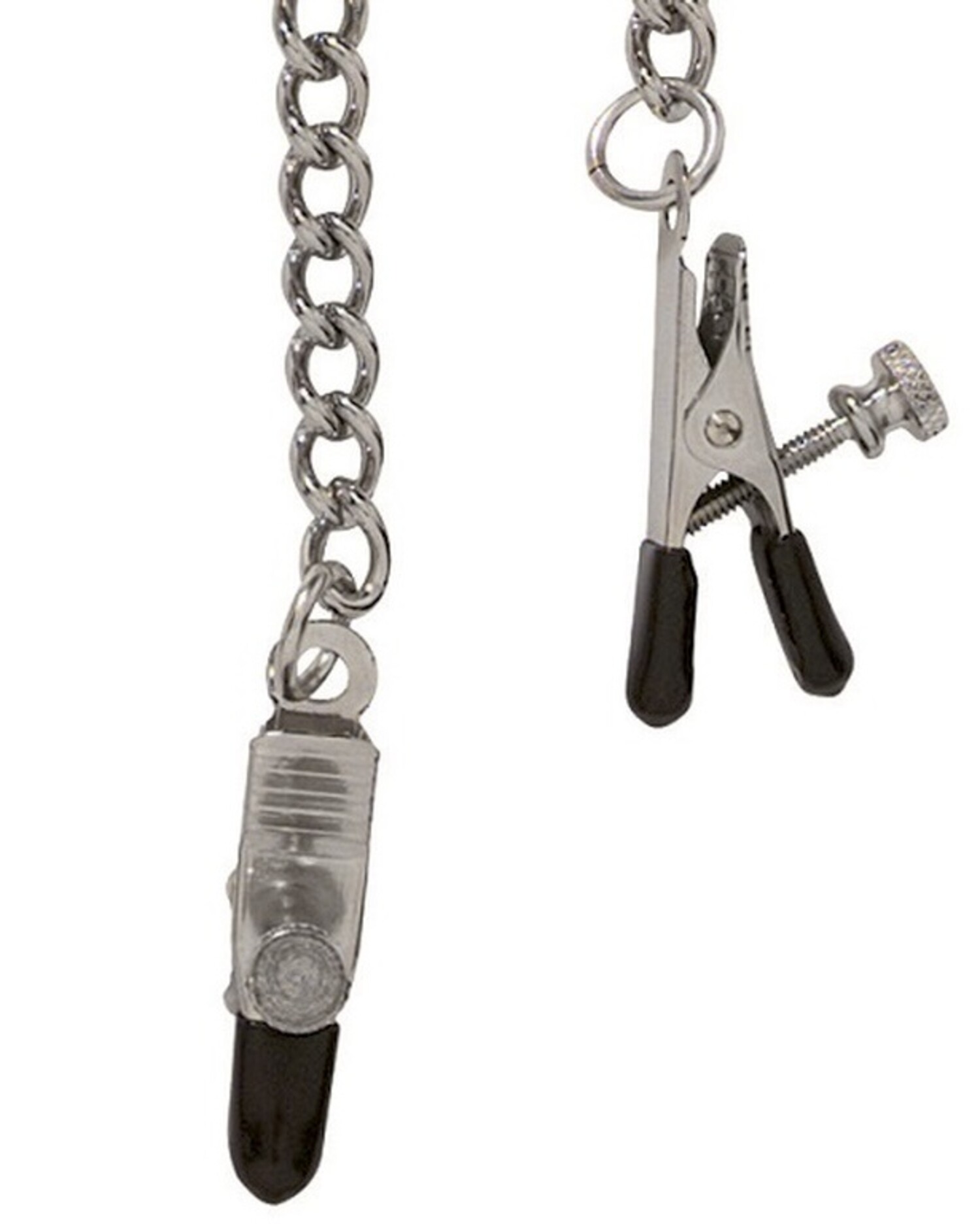 Adjustable Tapered Tip Clamps - Link Chain spf-20 | Spartacus | Bondesque