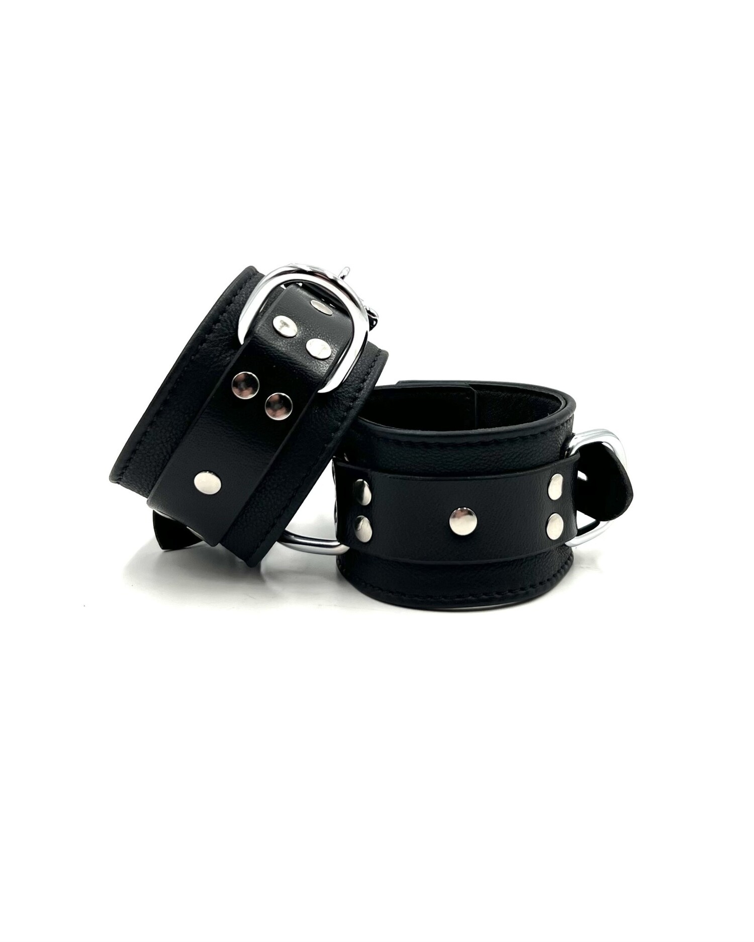 Essential Bondage Leather Ankle Cuffs | Spanked Leather | Bondesque