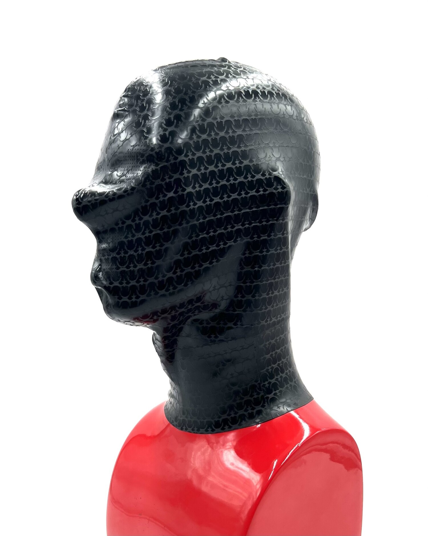 Textured Latex Micro Perforated Hood | Latex 101 - Bondesque