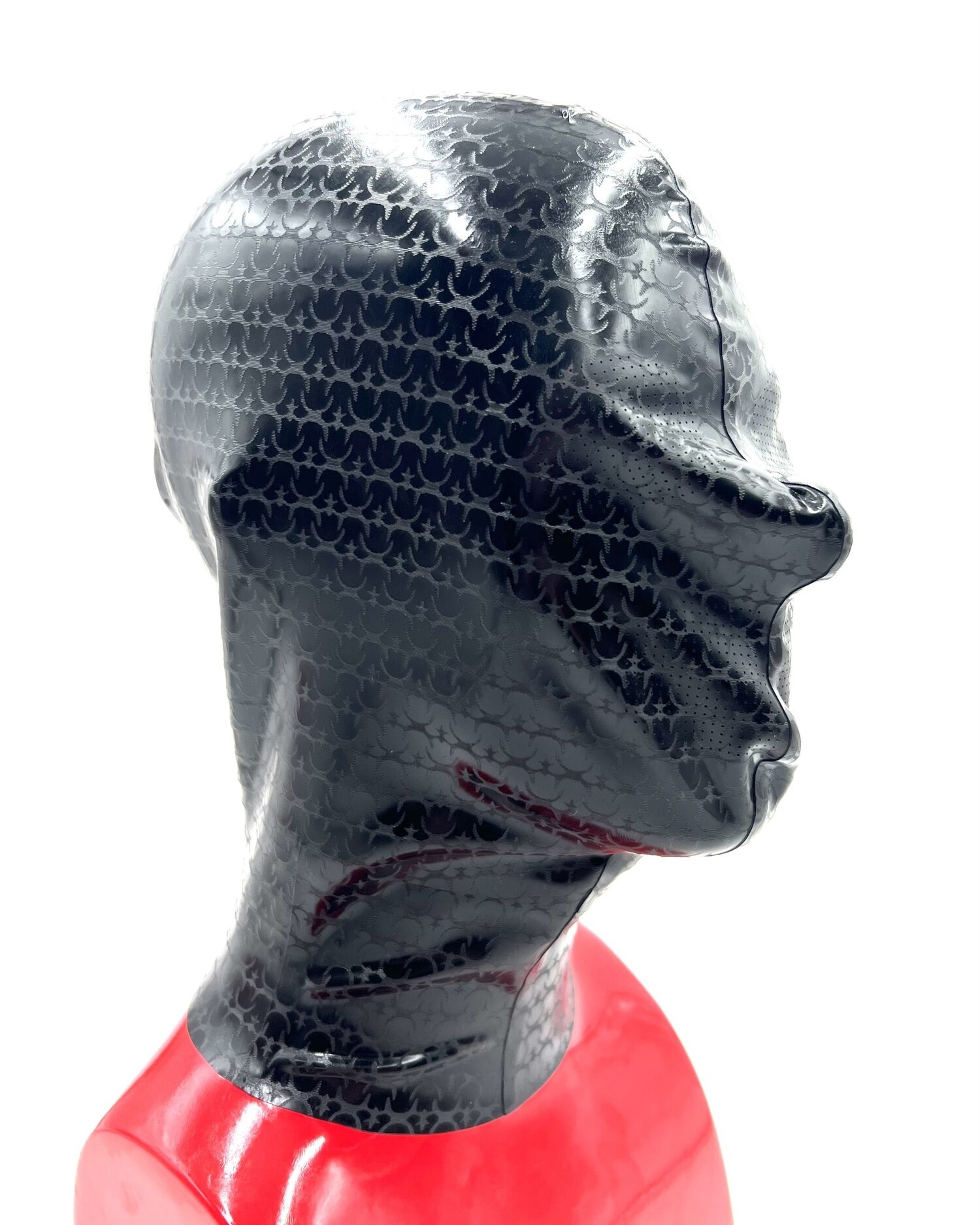 Textured Latex Micro Perforated Hood | Latex 101 - Bondesque