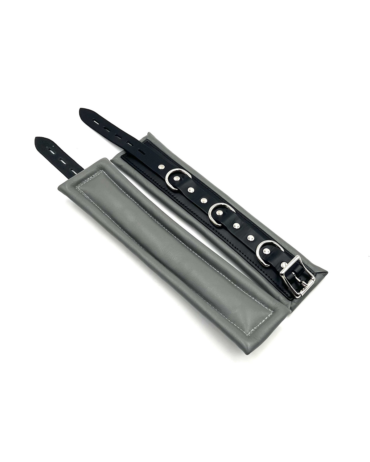 Padded Leather Ankle Cuffs Leather | KOOKIE INT'L | BDSM Restraints ...