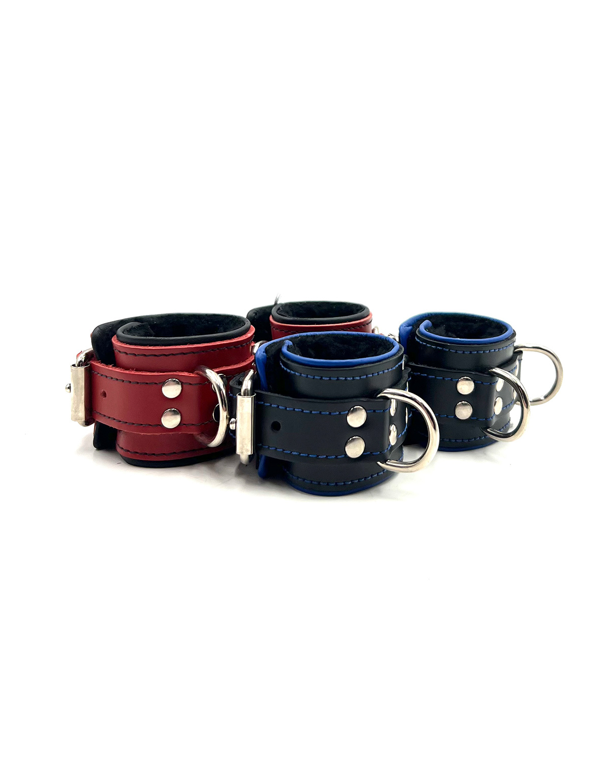 Medical Leather Wrist Cuffs | KOOKIE INT'L | BDSM Restraints - Bondesque