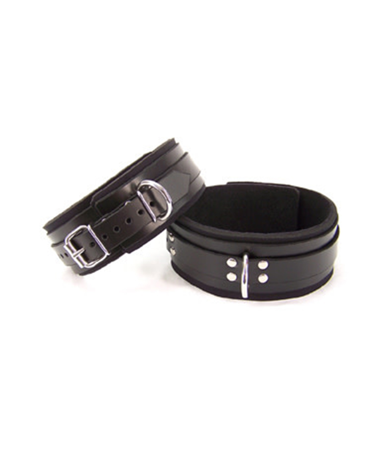 Lined Leather Thigh Cuffs | Bondage Restraints | BDSM Gear | Axovus ...