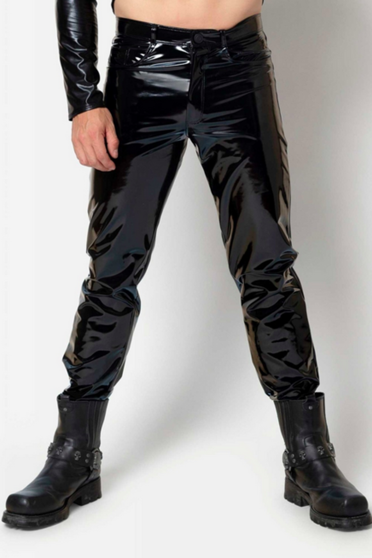 Shawn Vinyl Pants | Mens Wear | Patrice Catanzaro| Maison Catanzaro ...