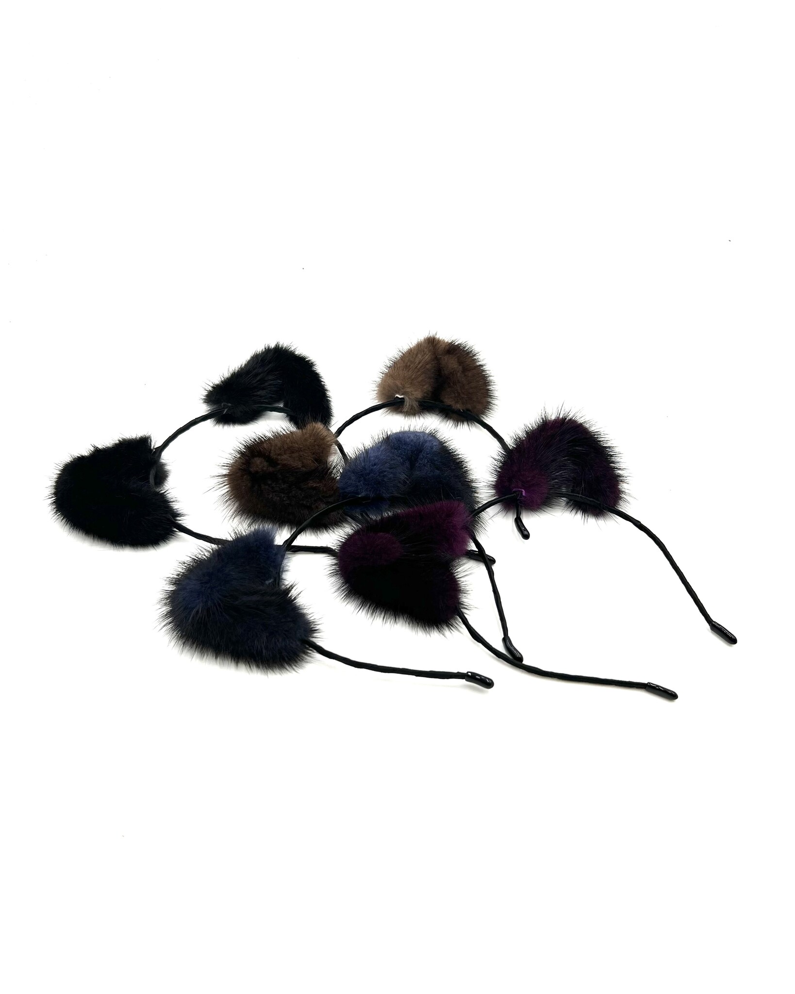 Mink-Fur Cat Ears Headband | Kitty Ears | BDSM Pet Play - Bondesque