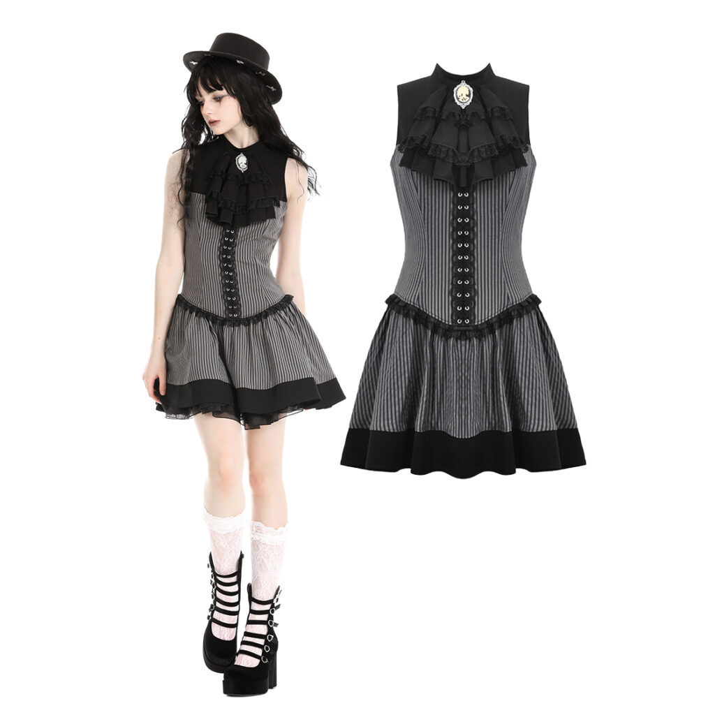 Corporate Gothic Dress | Goth Fashion | Halloween Costume - Bondesque