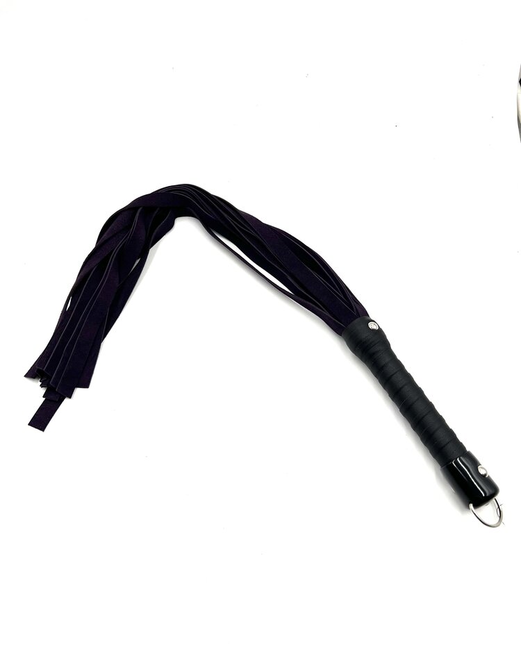 30 inch Classic Suede Flogger | Impact Play | BDSM Gear | Bondesque