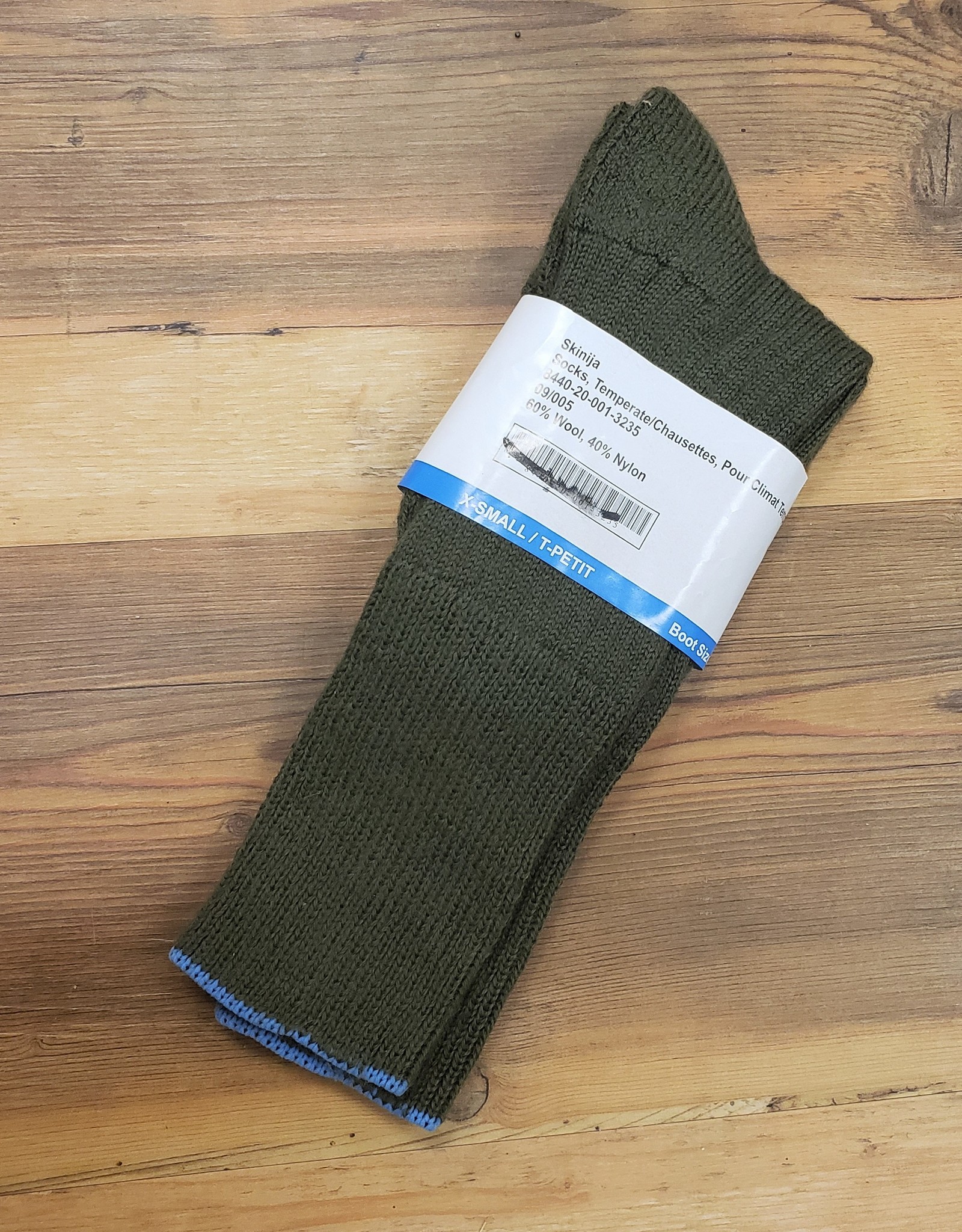 CANADIAN 60/40 WOOL SOCK -NEW - Smith Army Surplus