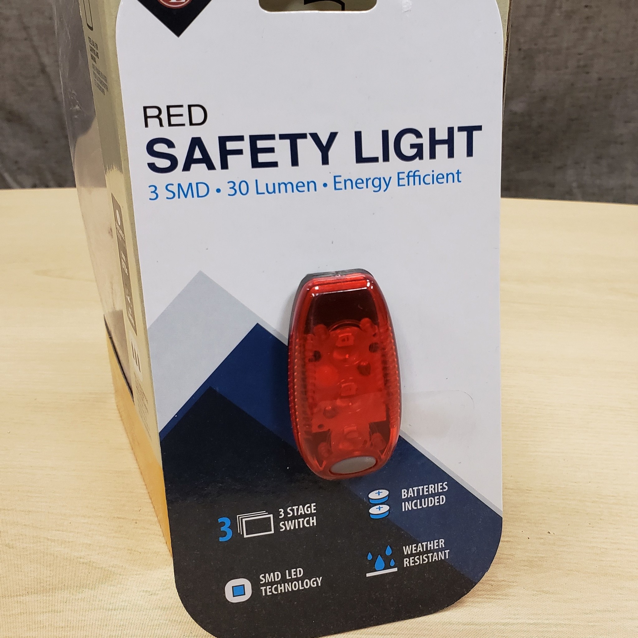 SE RED SAFETY LIGHT 3SMD-30LUMEN - Smith Army Surplus