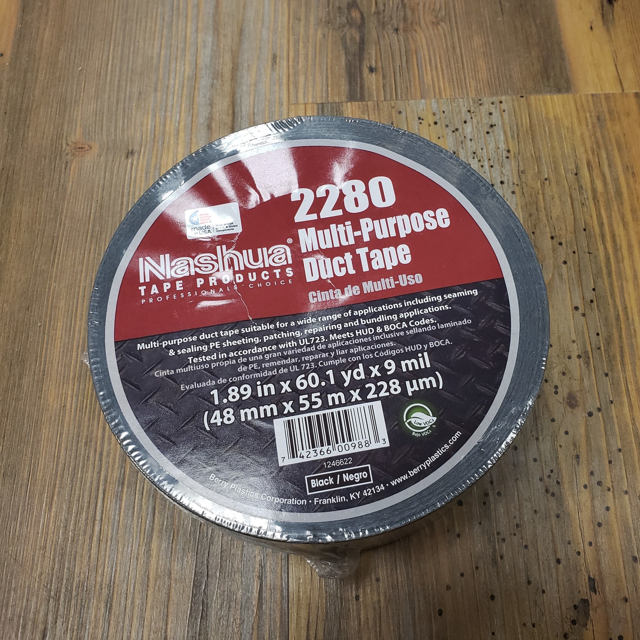 MILITARY DUCT TAPE BLACK - Smith Army Surplus