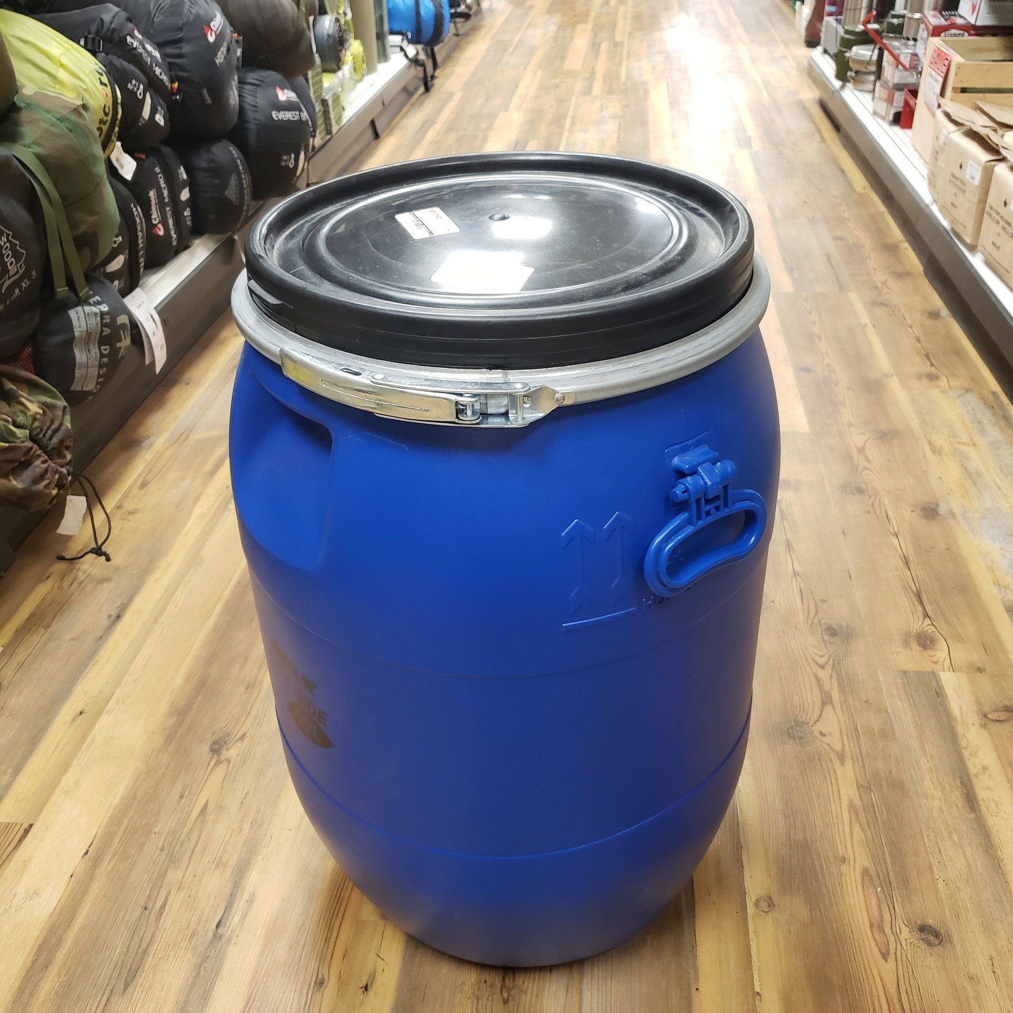 60L POLYETHELENE BEAR FOOD BARREL - Smith Army Surplus