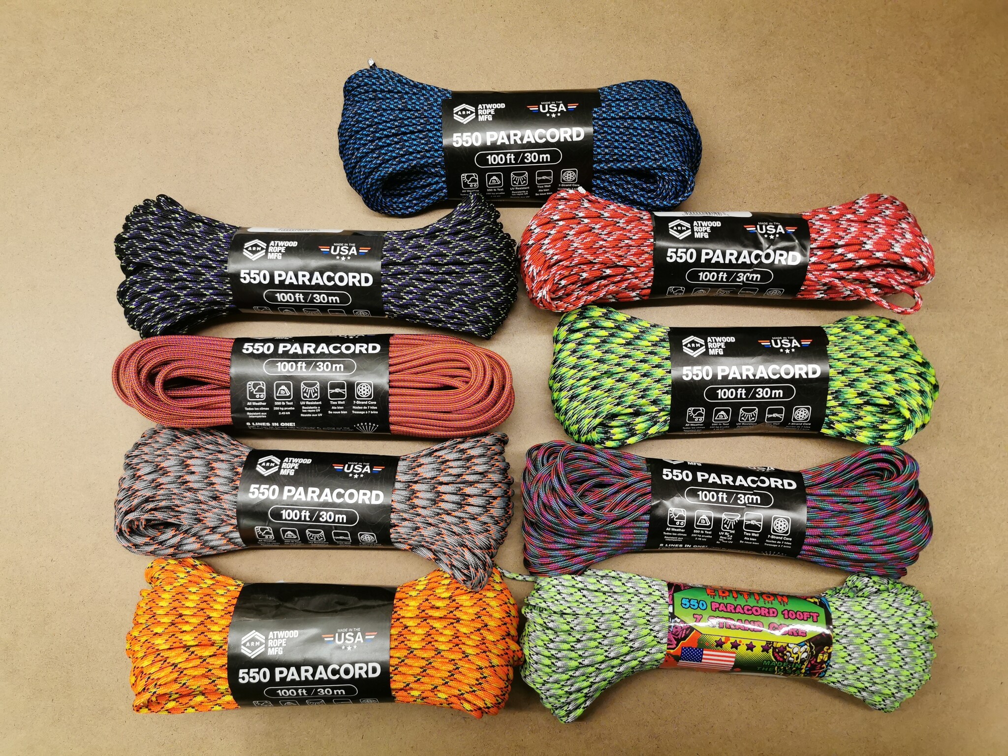 EVEN MORE PARACORD - Smith Army Surplus