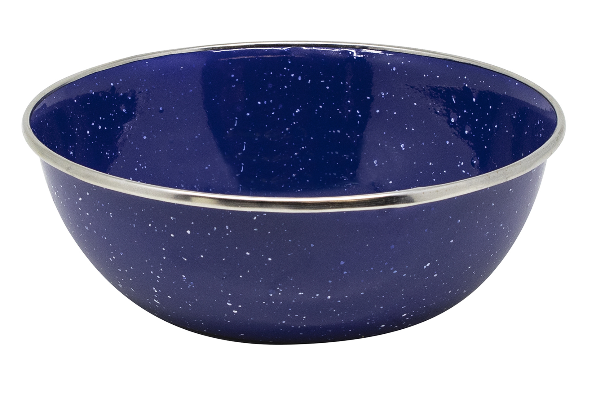 ENAMEL RIMMED HIGH BOWL - Smith Army Surplus