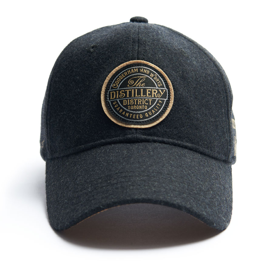 DISTILLERY WOOL BLEND CAP - CHARCOAL - Smith Army Surplus