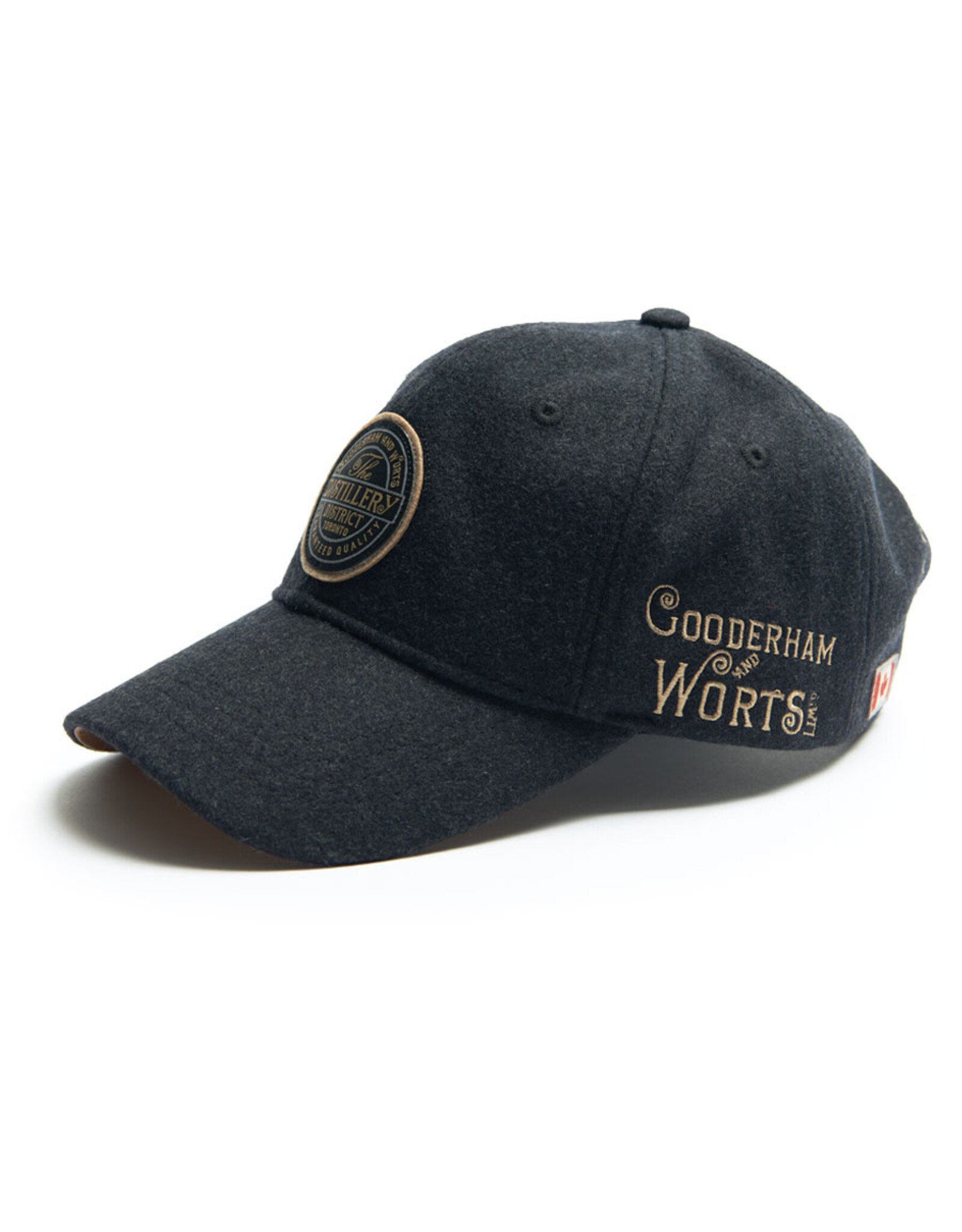 DISTILLERY WOOL BLEND CAP - CHARCOAL - Smith Army Surplus
