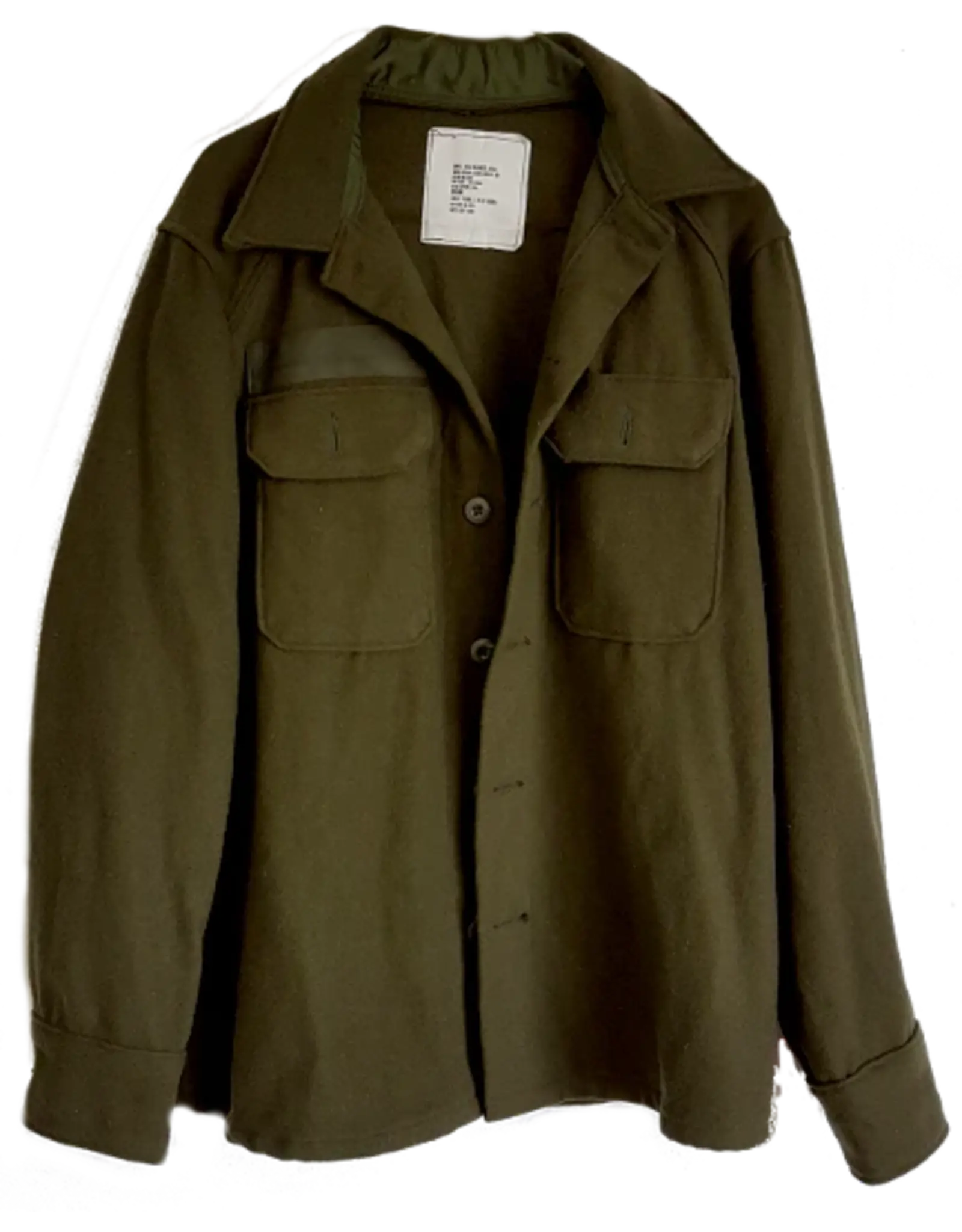 VINTAGE CANADIAN WOOL SHIRT (#2 CONDITION) - Smith Army Surplus