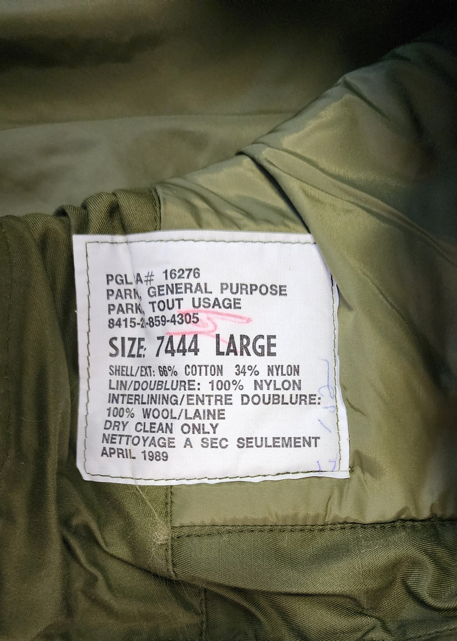 CANADIAN FORCES 1970s EXTREME COLD WEATHER PARKA - Smith Army Surplus