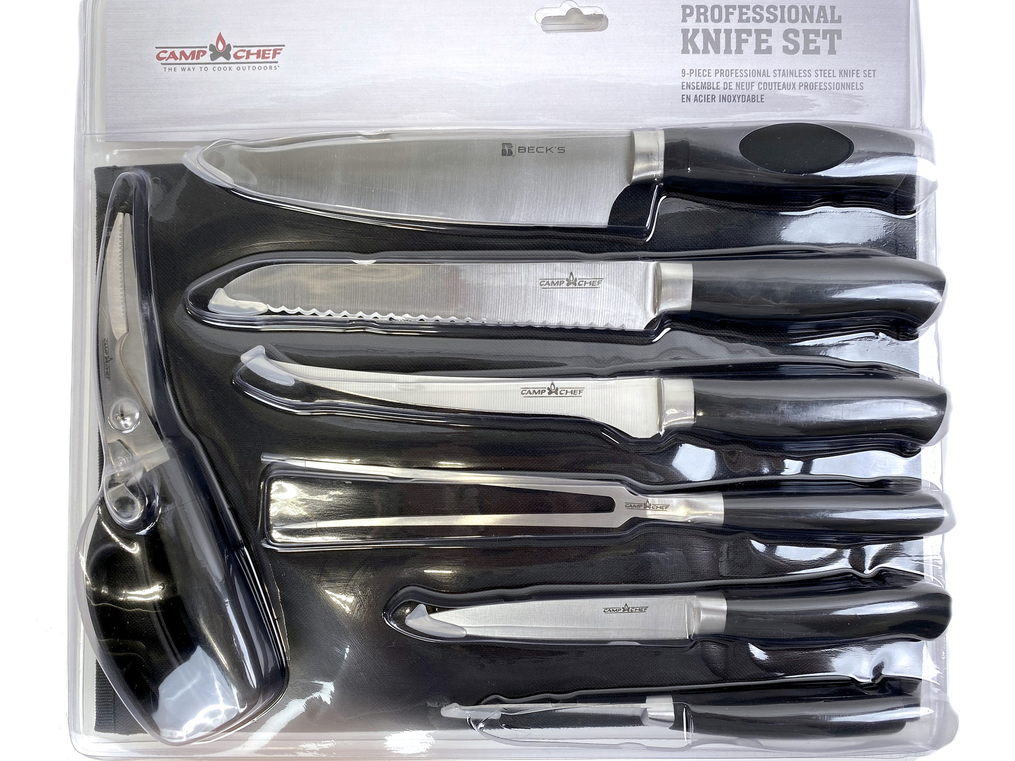 03155 Camp Chef Knife Set - Beck's Country Store