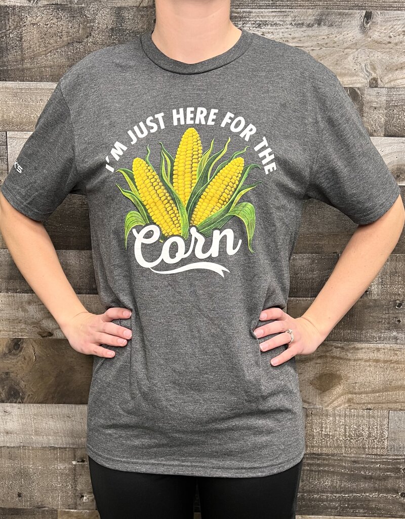 04030 Here For The Corn T-Shirt - Beck's Country Store