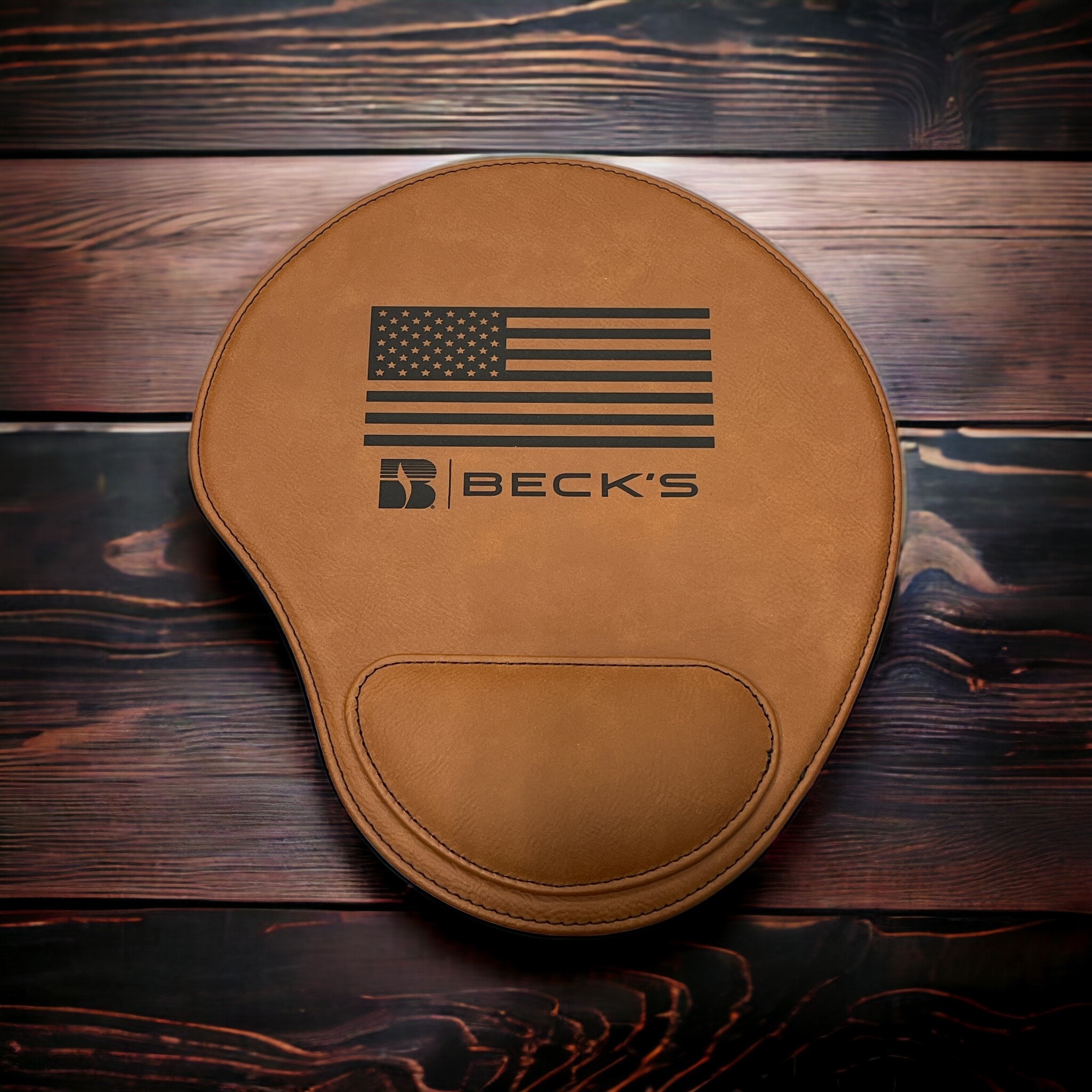04286 Leather Mouse Pad - Beck's Country Store