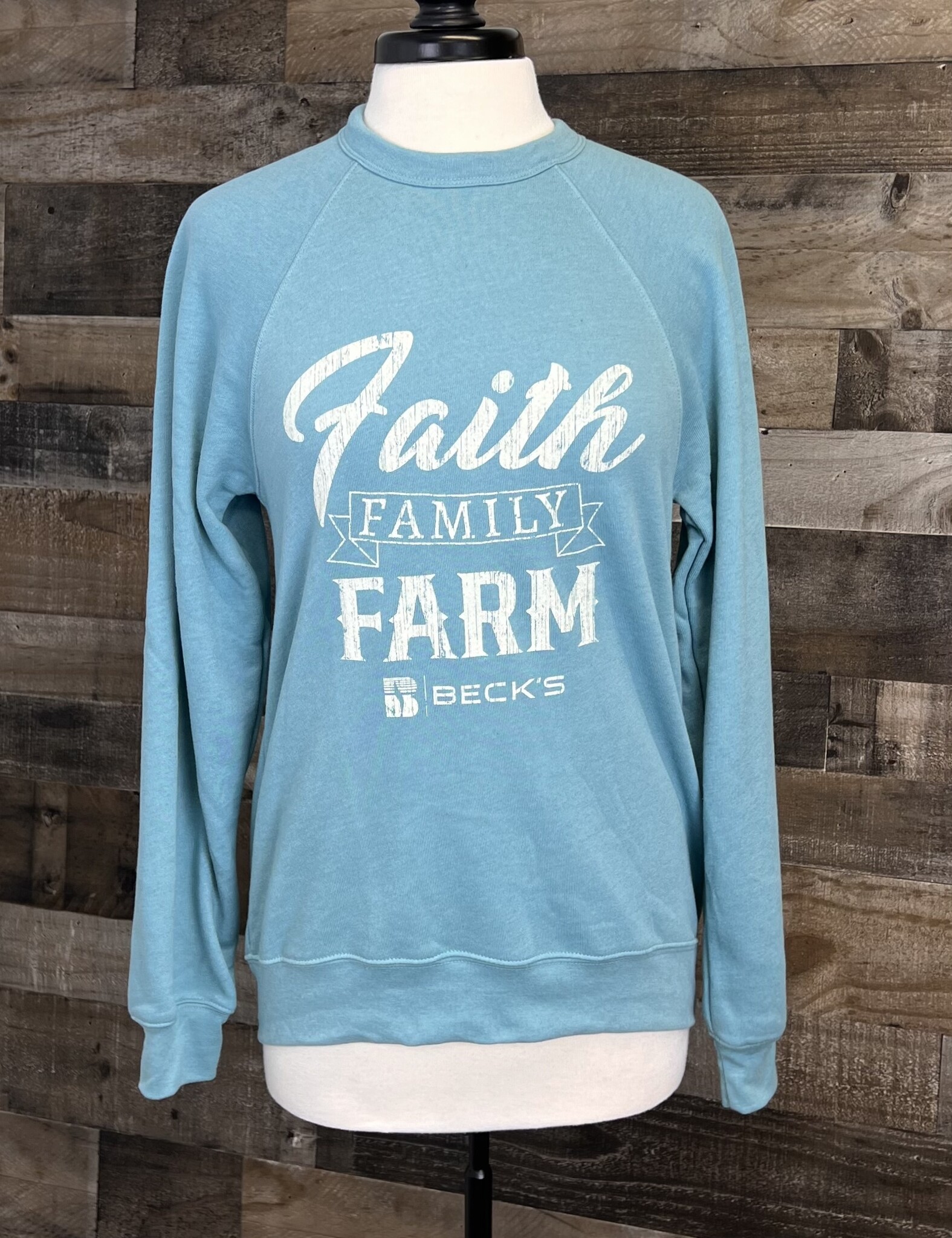 04449 Faith Family Farm Crewneck - Beck's Country Store