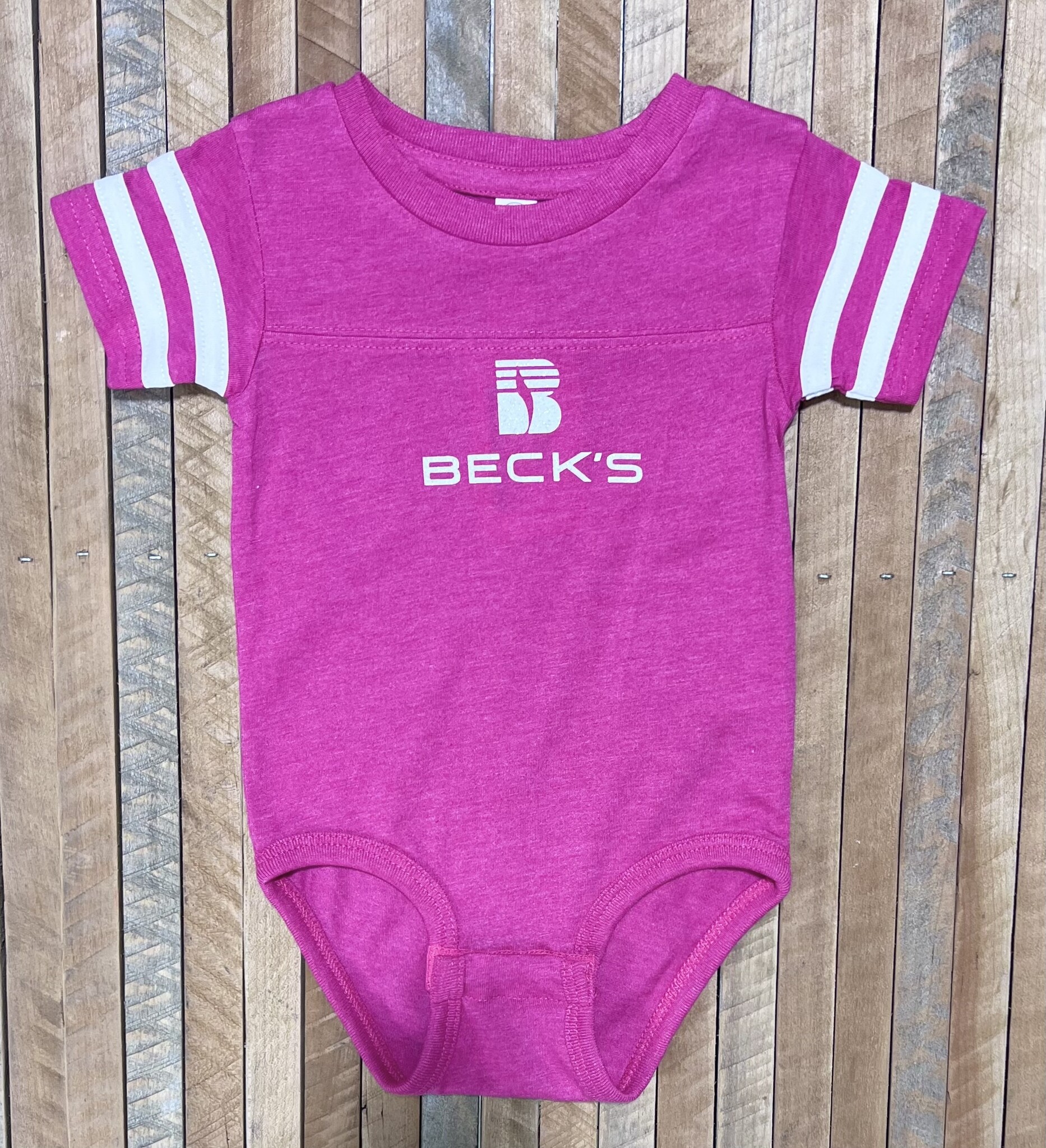 04379 Infant Jersey Onesie w/ glitter - Beck's Country Store