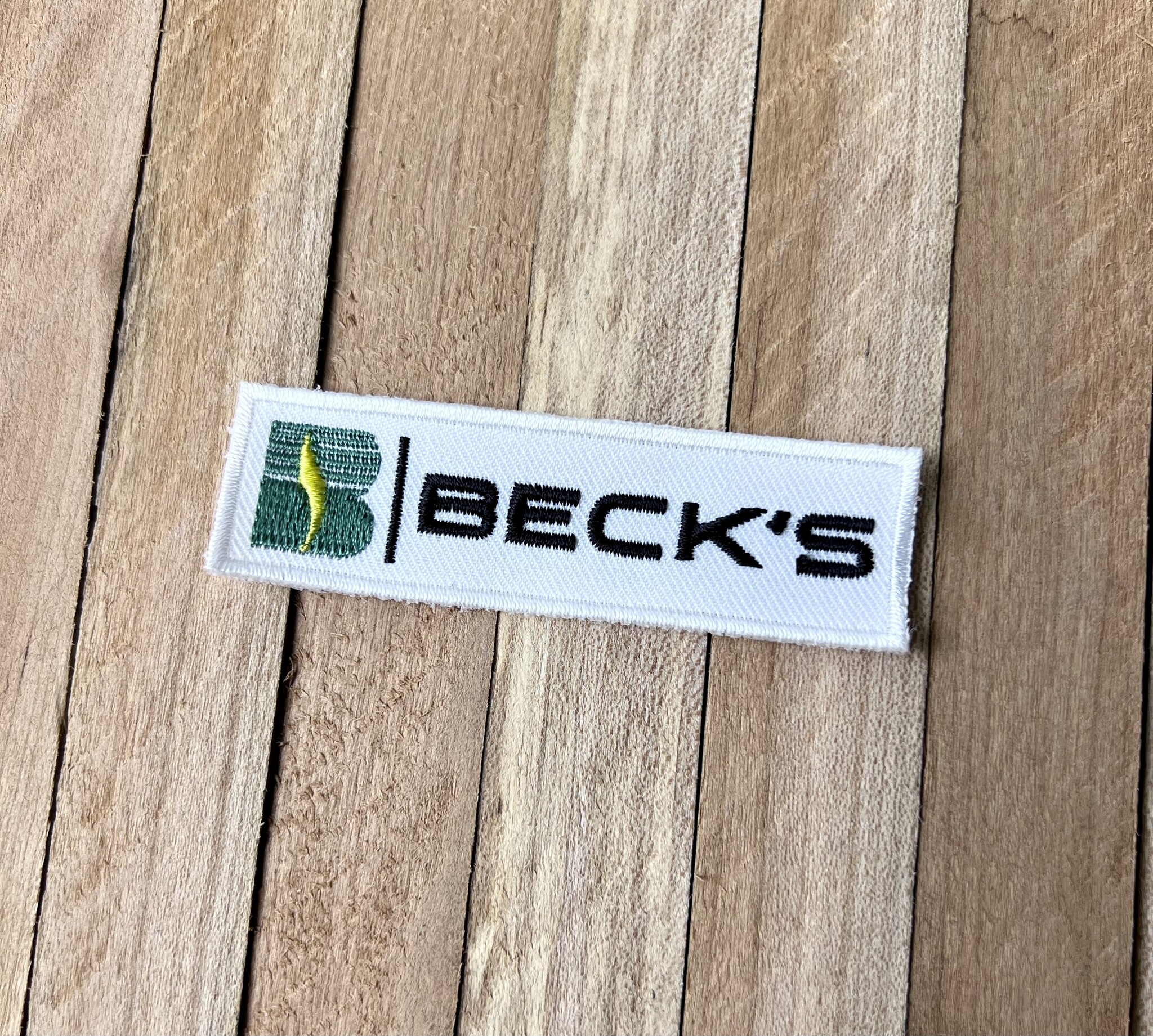04556 Becks Logo Patch - Beck's Country Store