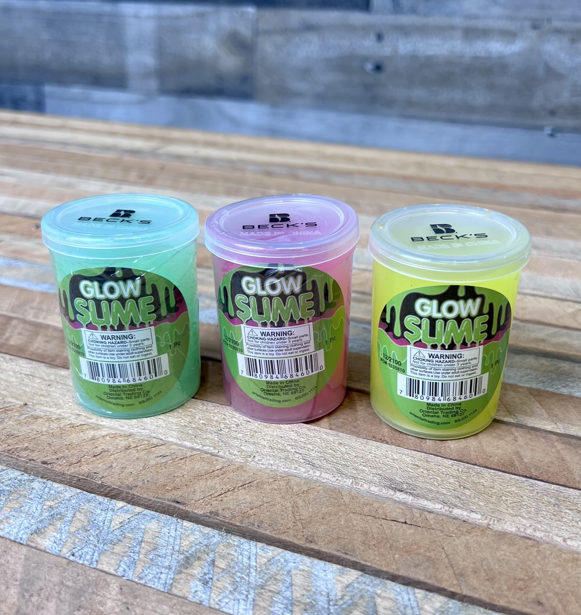 04730 Glow in the Dark Slime - Beck's Country Store