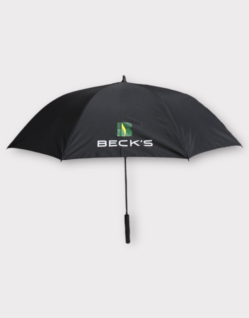 03122 Vintage Logo Umbrella - Beck's Country Store